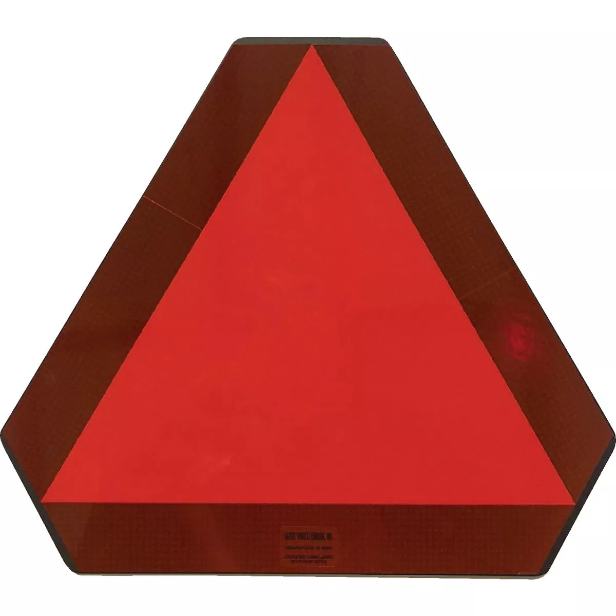 Safety Vehicle Emblem S276.8 Plastic Slow Moving Vehicle Emblem | True ...
