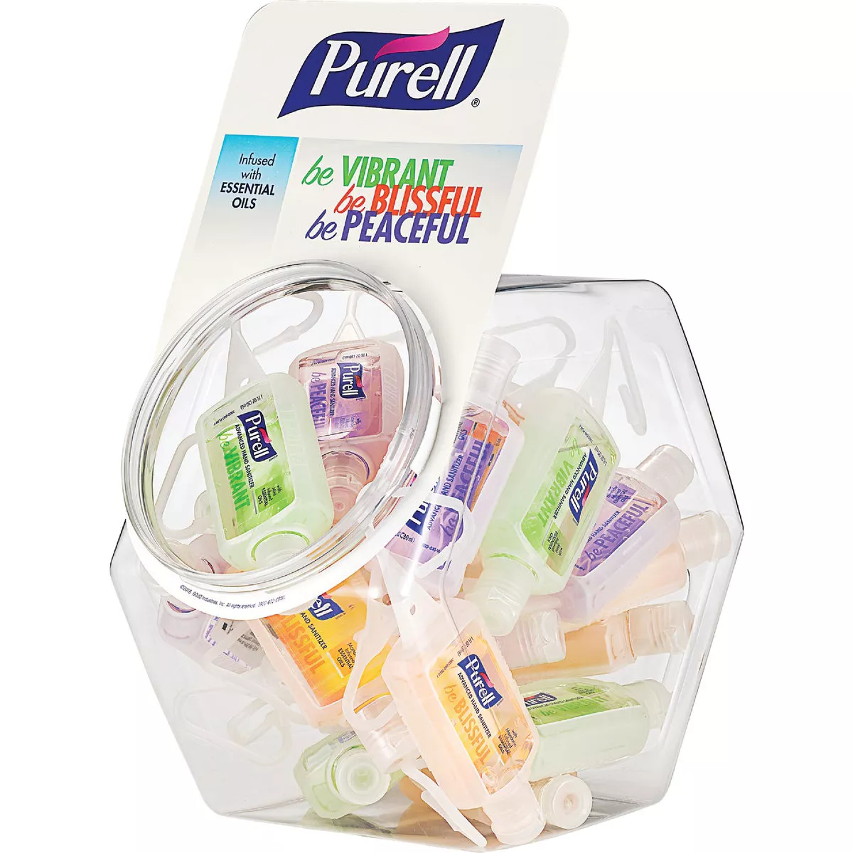 Purell 1 Oz. Advanced Hand Sanitizer Gel Infused with Essential Oils ...