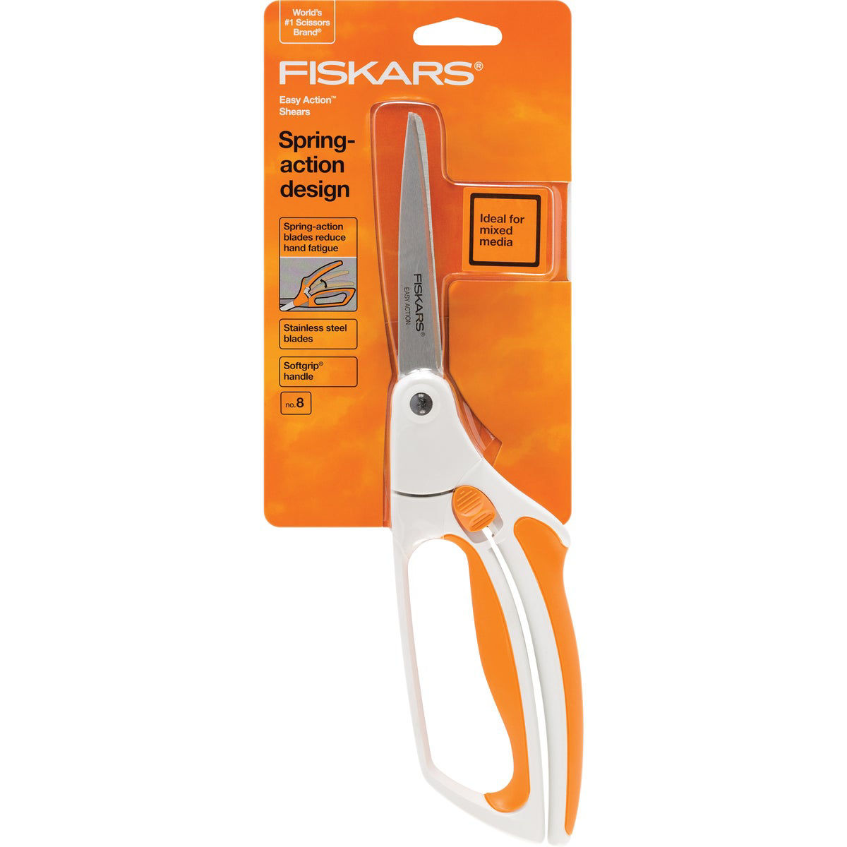 Fiskars 8 In. Multipurpose Stainless Steel Scissors | Do it Best