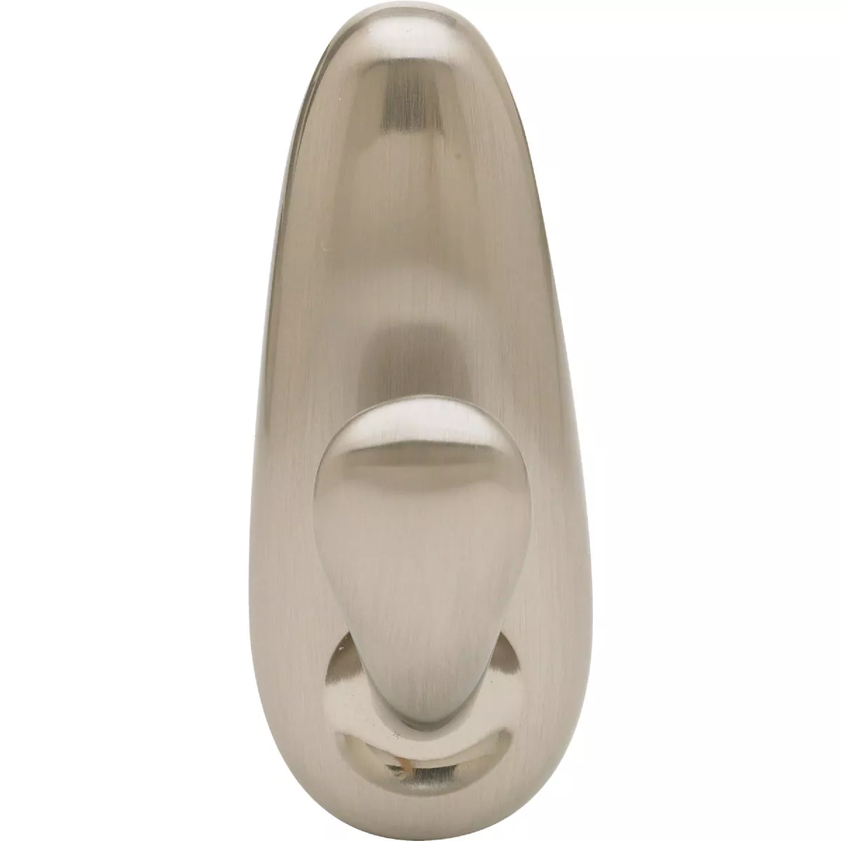 Command Medium Forever Classic Hook, Brushed Nickel, 1 Hook, 2 Strips ...