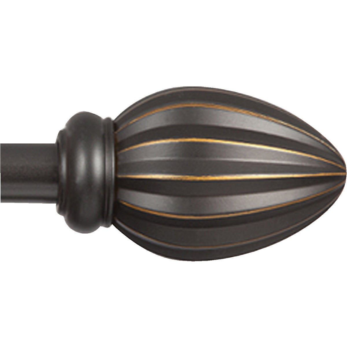 Kenney Fast Fit Bailey 36 In. To 66 In. 5/8 In. Oil Rubbed Bronze ...