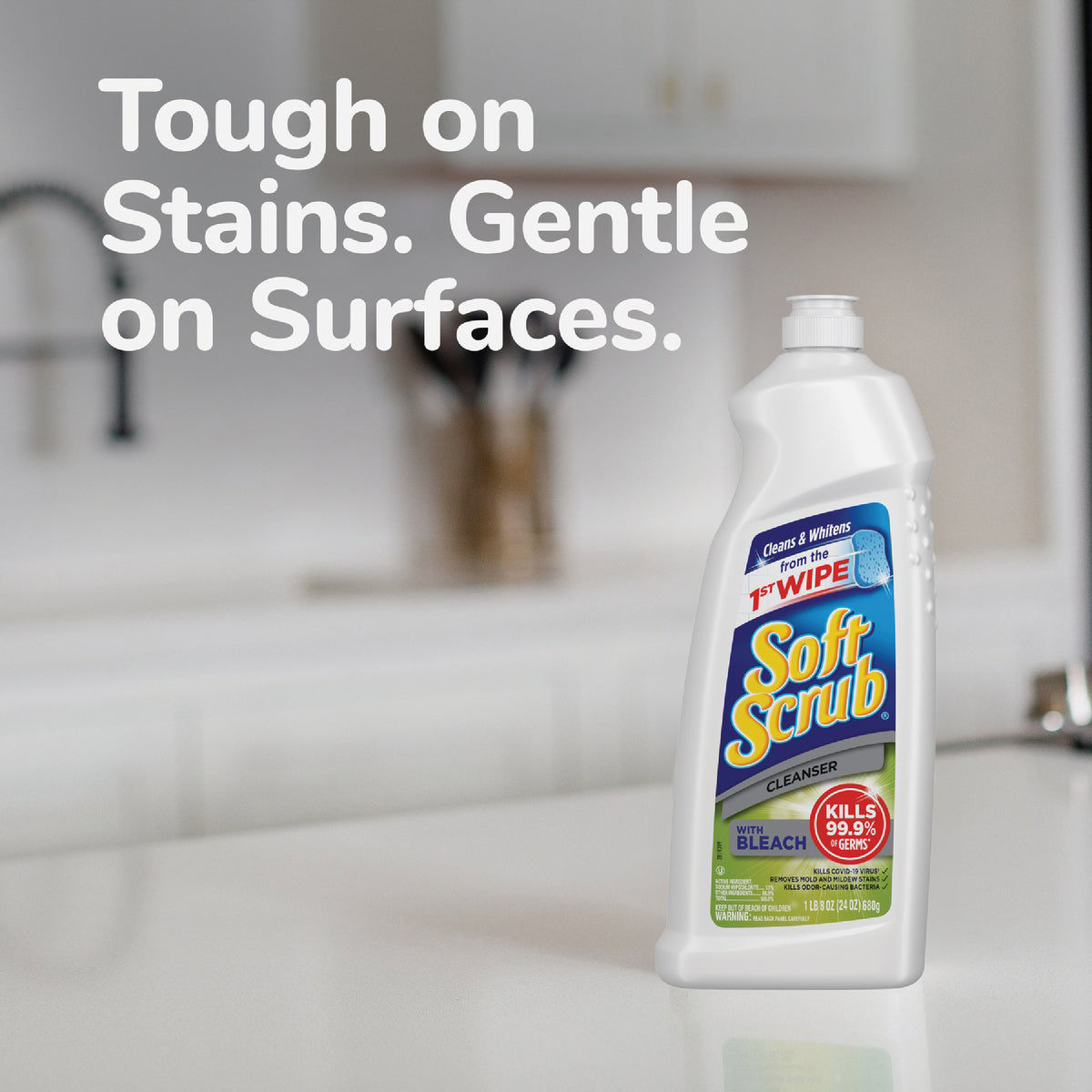 Soft Scrub 24 Oz. Cleanser With Bleach | Do it Best