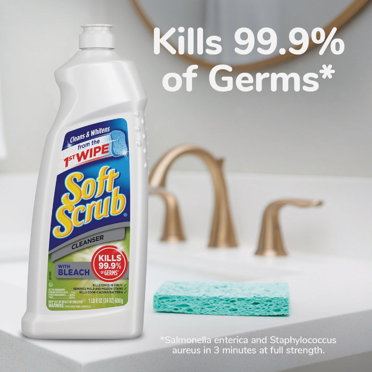 Soft Scrub 24 Oz. Cleanser With Bleach | Do it Best