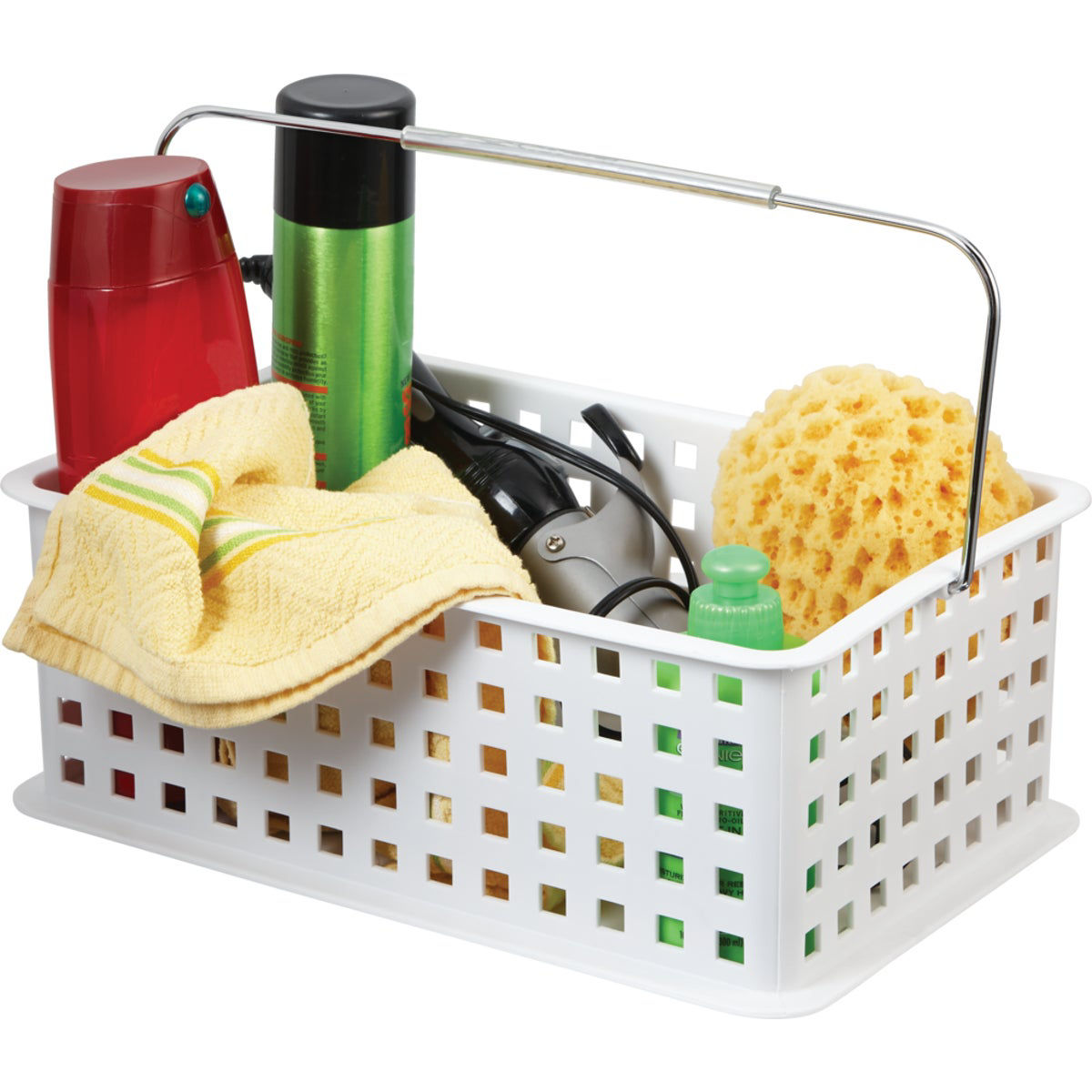 InterDesign Medium White Plastic Basket | Do it Best