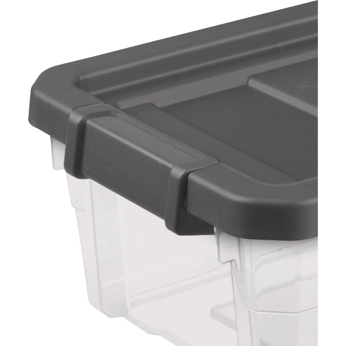 Sterilite 16 Qt./15L Flat Gray Stacker Storage Tote | Do it Best