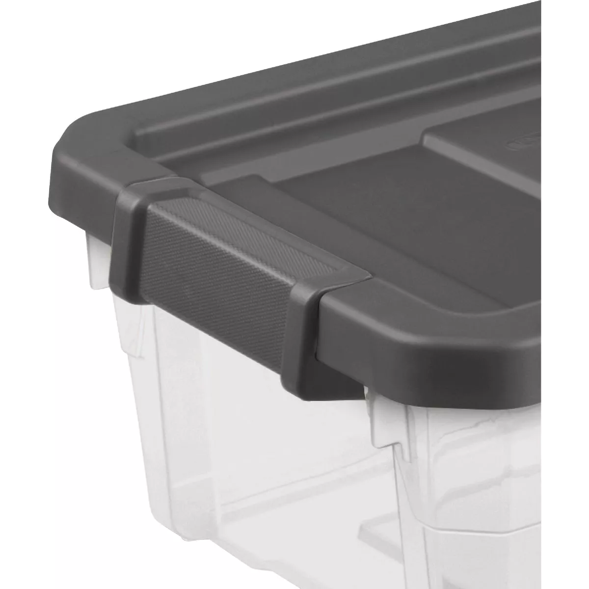Sterilite 16 Qt./15L Flat Gray Stacker Storage Tote | Do it Best