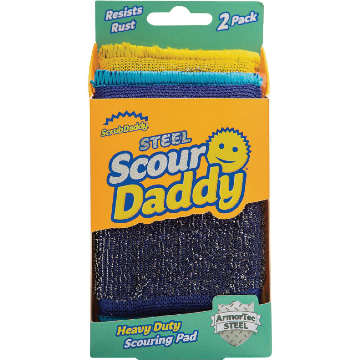 Scrub Daddy Scour Daddy Steel Scouring Pad (2-Pack) | Do it Best