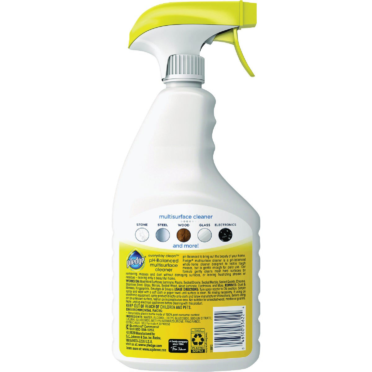 Pledge Everyday Clean 25 Oz. Citrus Multi Surface Trigger Cleaner | Do ...