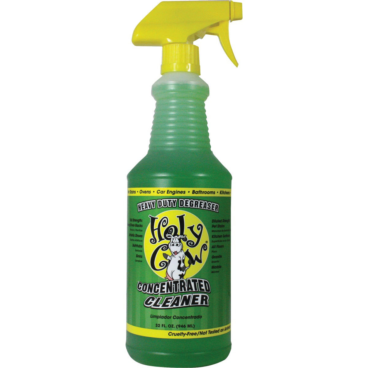 Holy Cow 32 Oz. Liquid Concentrate Heavy Duty Cleaner & Degreaser | Do ...