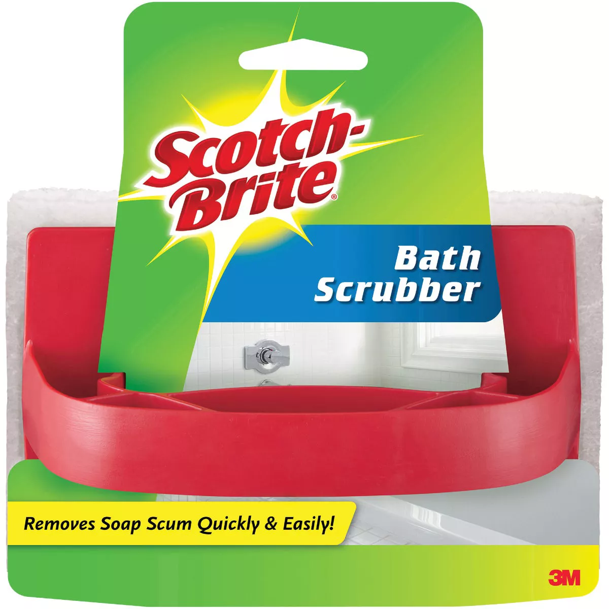 Scotch-Brite Bath Scrubber with Handle | True Value Hardware