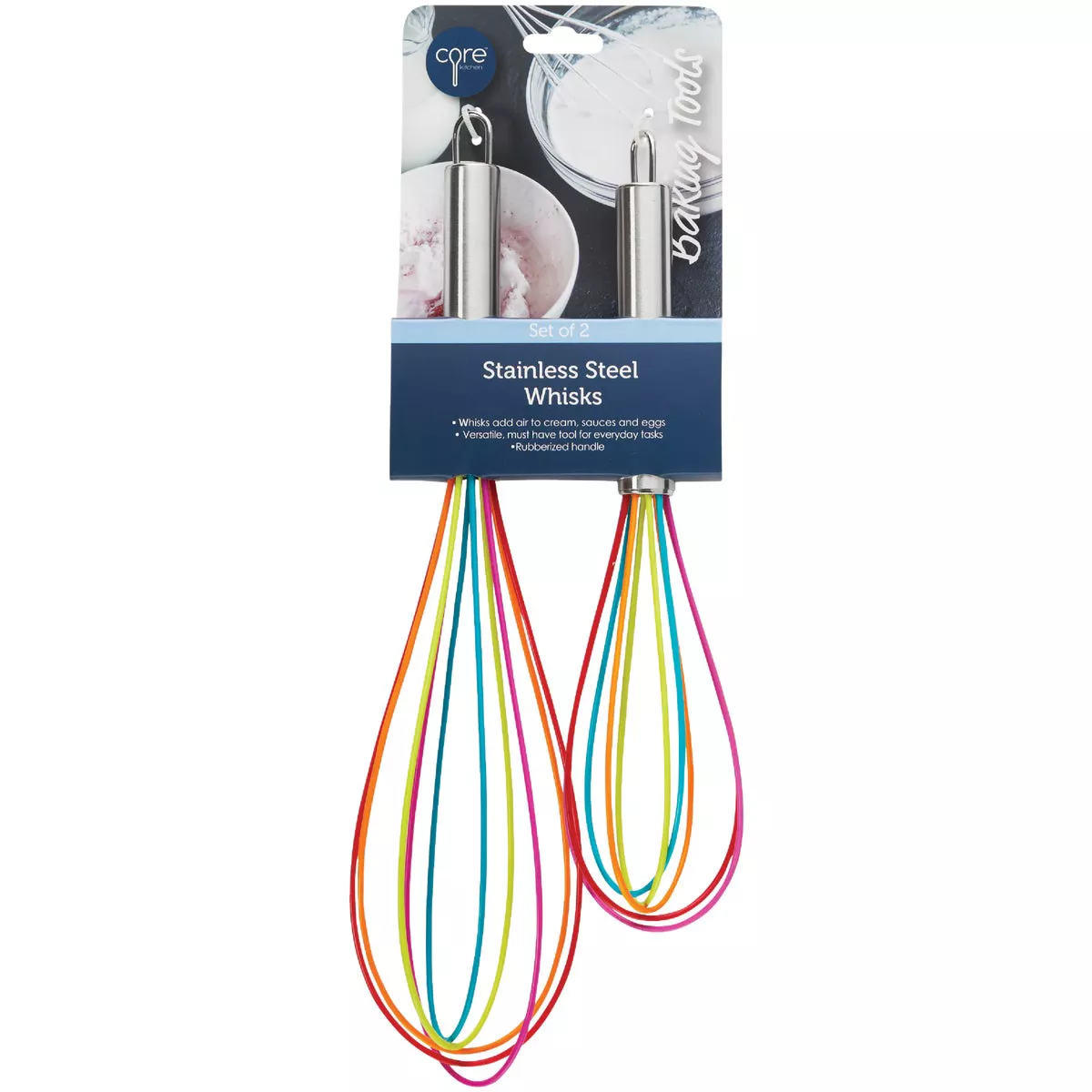 Core Kitchen Whisk Set in Rainbow (2-Piece) | True Value Hardware
