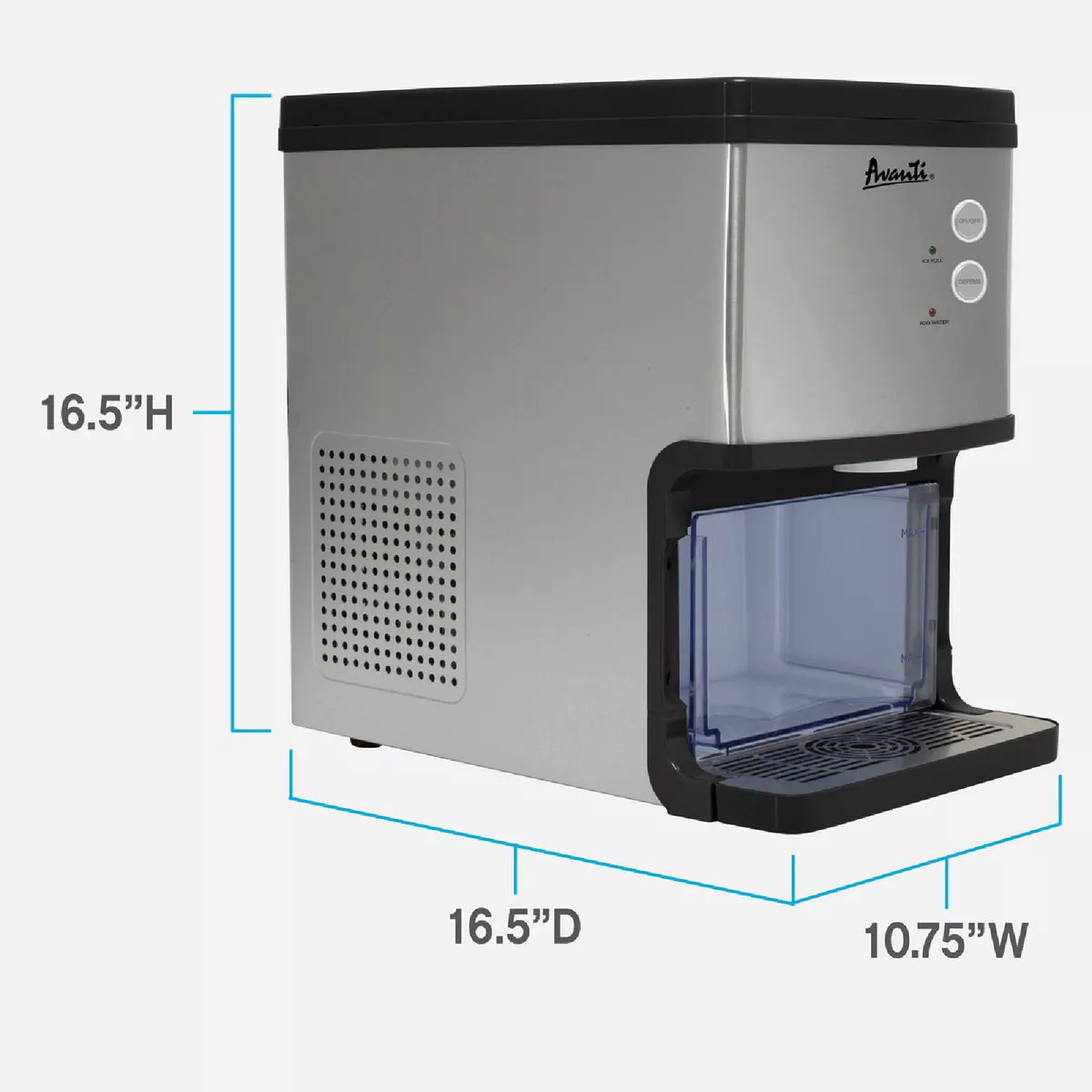 Avanti 33Lb. Residential Counter Top Ice Maker | Do it Best