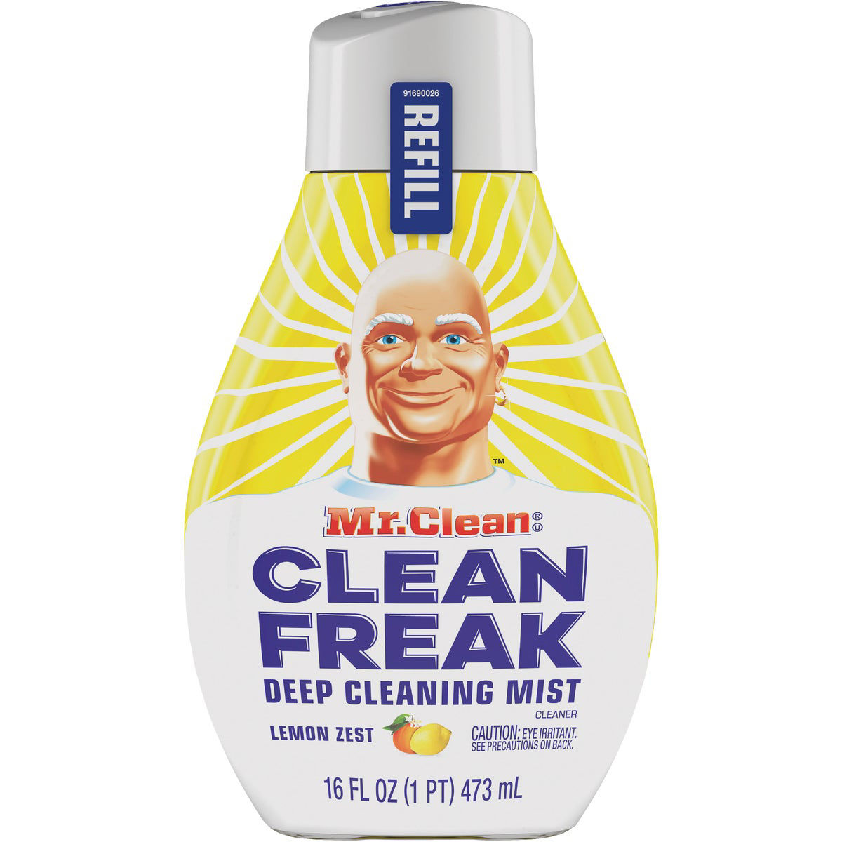 Mr. Clean 16 Oz. Lemon Zest Clean Freak All-Purpose Cleaner Mist Refill ...