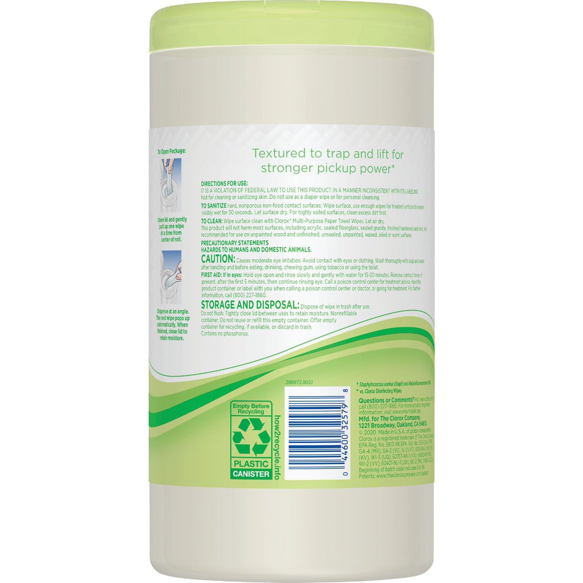 Clorox Jasmine Multi-Purpose Paper Towel Sanitizing Wipes (75-Count ...