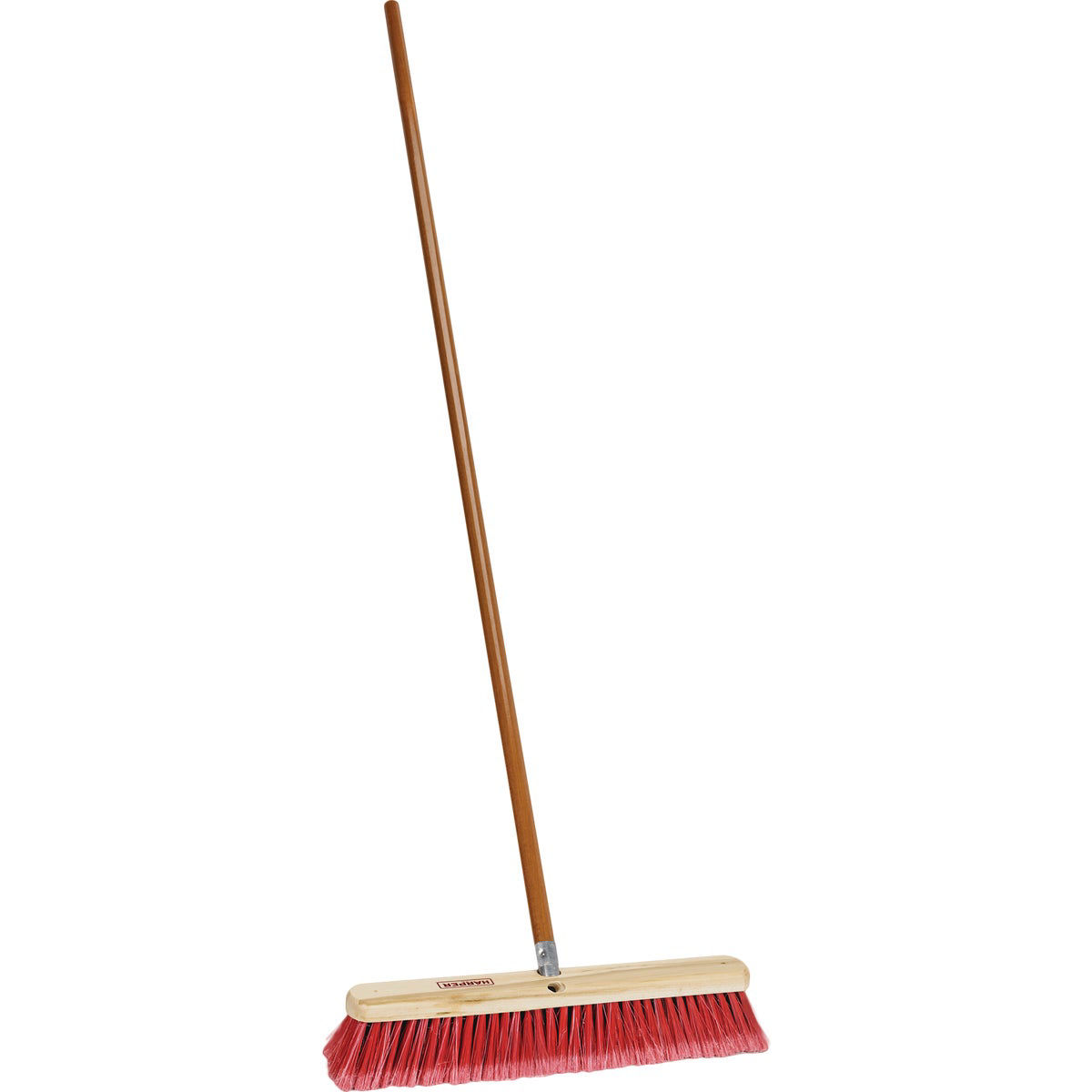 Harper 24 In. Red Bordered Indoor/Outdoor Block Push Broom | Do it Best