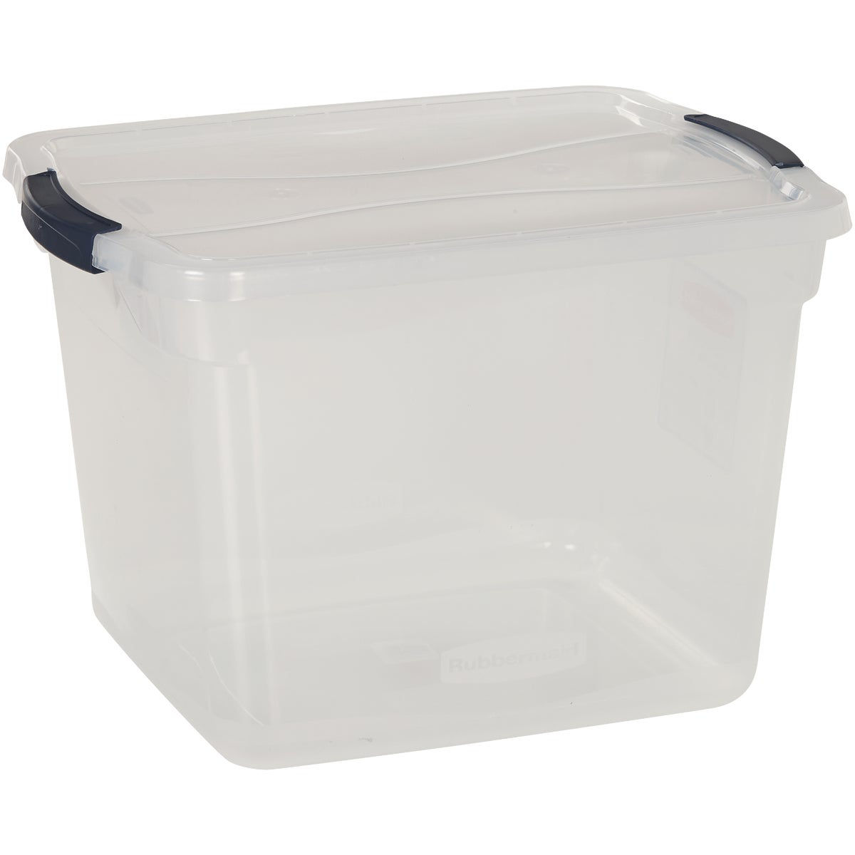 Rubbermaid 30 Qt Cleverstore Clear Tote Do It Best