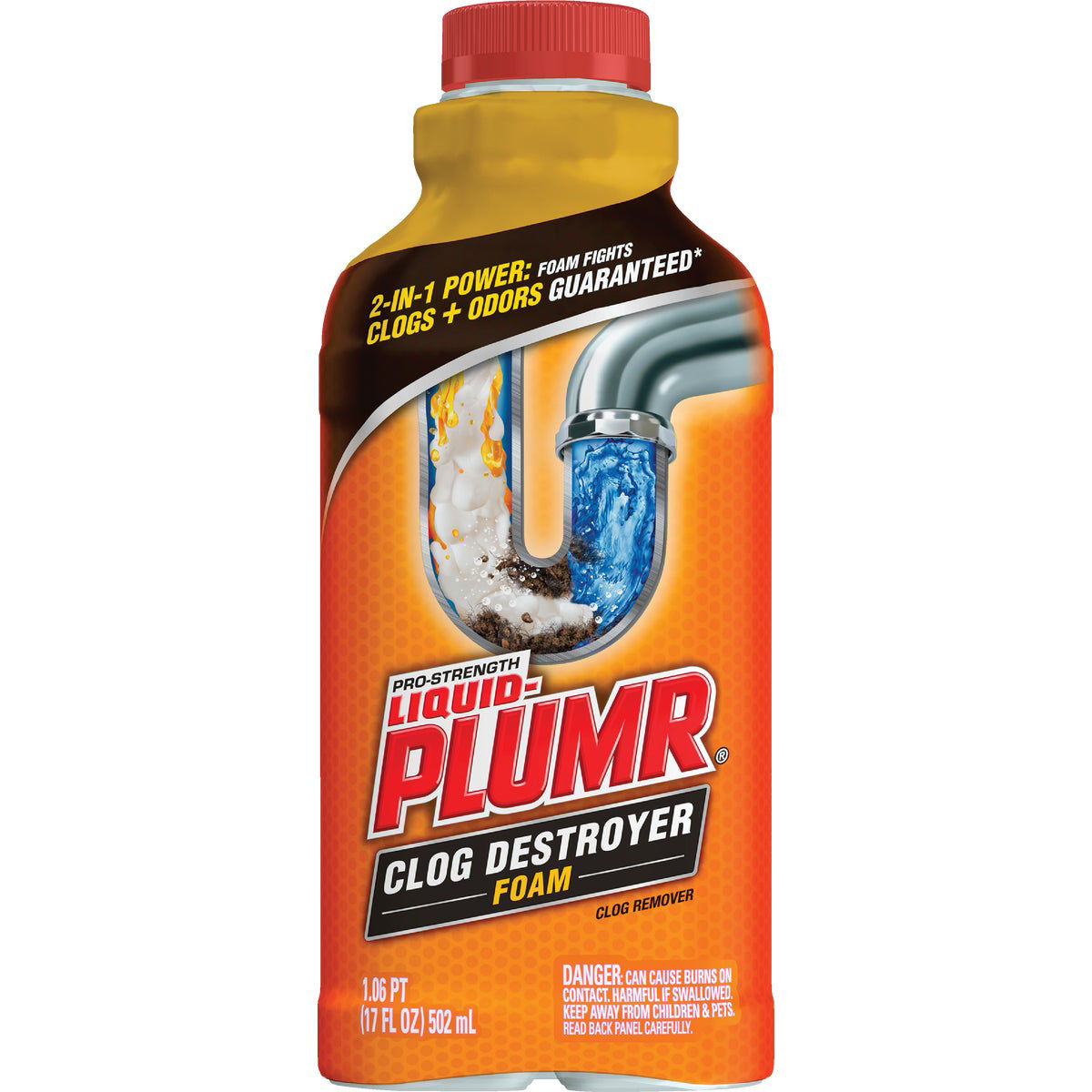 Liquid-Plumr Slow Flow Fighter 17 Oz. Foaming Liquid Drain Opener ...