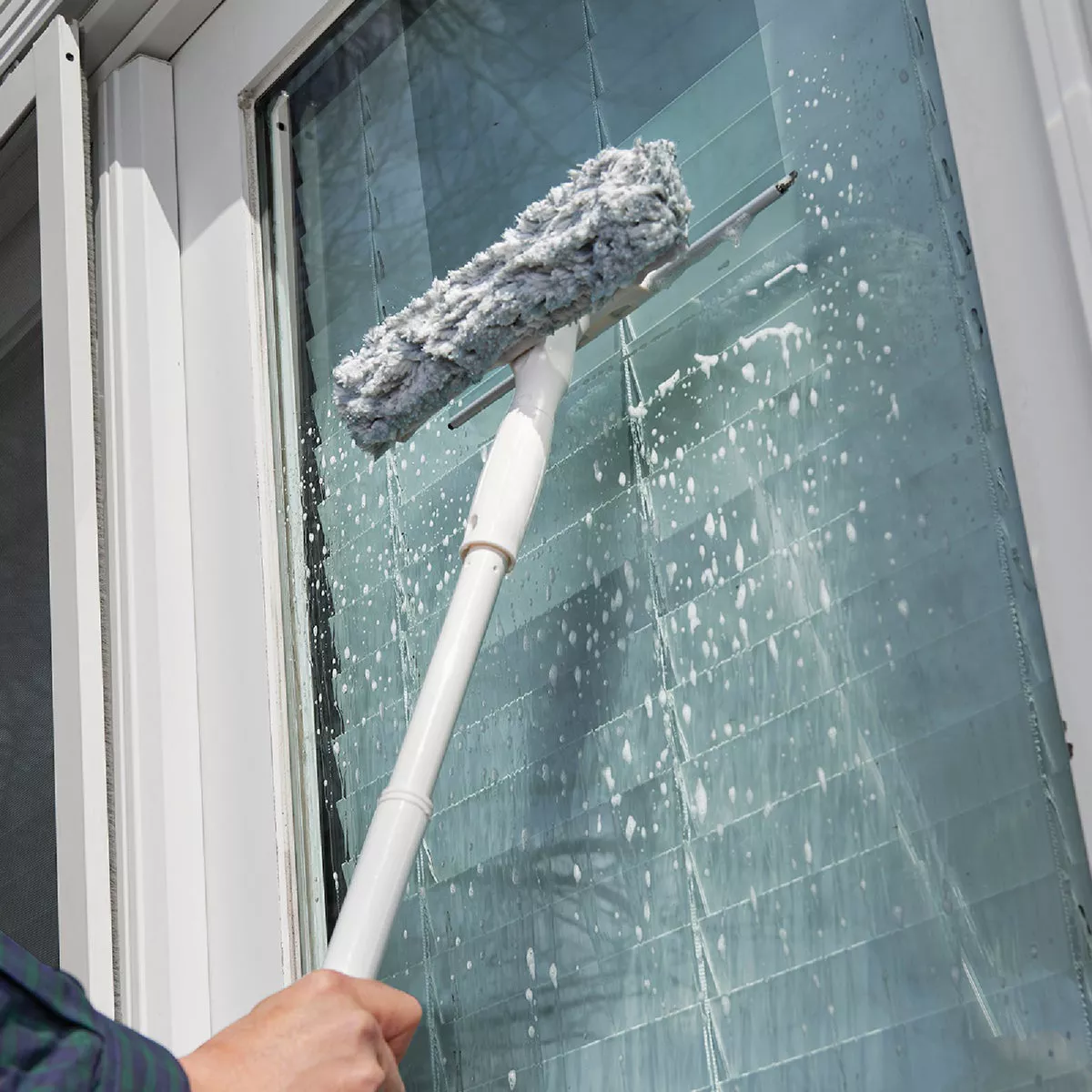 Unger 12 In. Outdoor Window Squeegee and Scrubber Kit | Do it Best