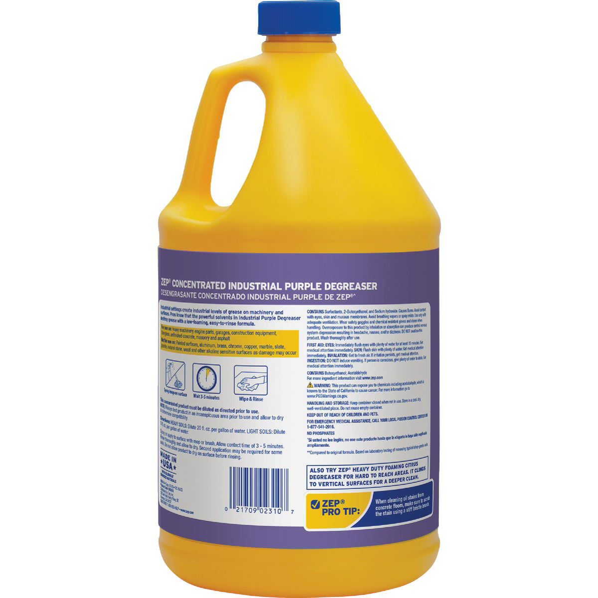 Zep 1 Gal. Industrial Purple Degreaser & Cleaner Concentrate | Do it Best