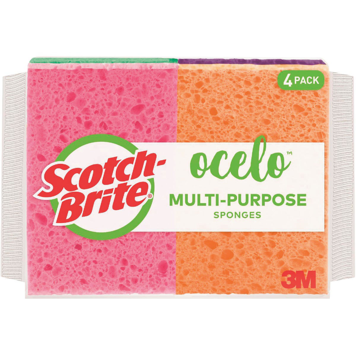 Scotch-Brite Ocelo Handy Sponge, Assorted Colors (4-Pack) | Do it Best