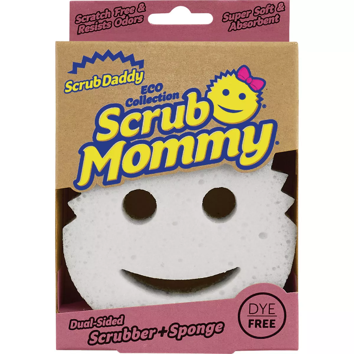 Scrub Daddy Eco Collection Scrub Mommy Dye Free Scrubber | True Value ...
