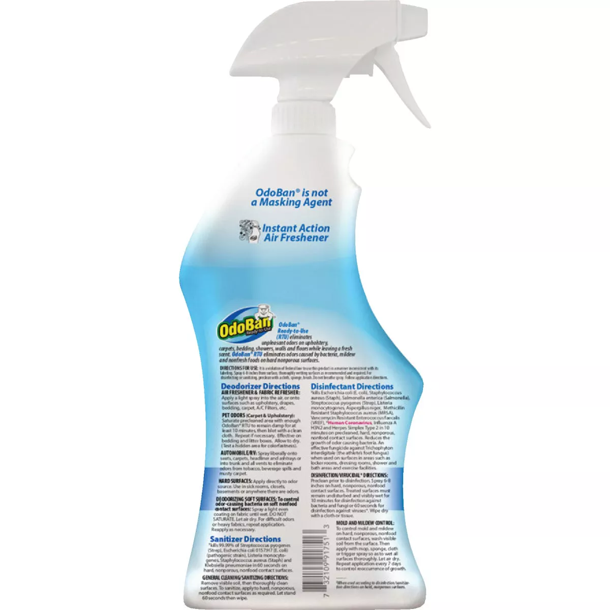 OdoBan 32 Oz. Fresh Linen Multi-Purpose Fabric & Air Freshener ...