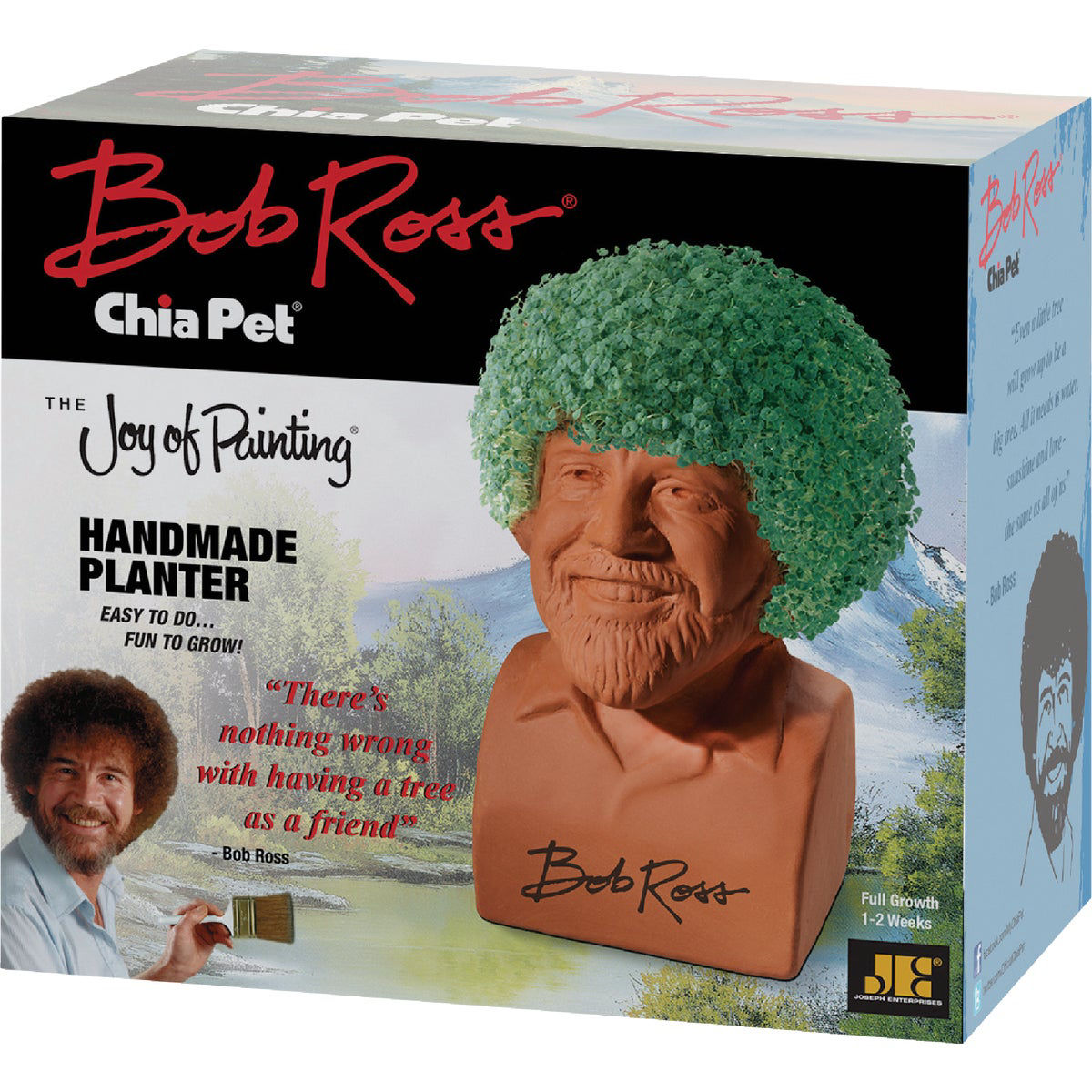 Chia Pet Bob Ross Decorative Pottery Planter | Do it Best