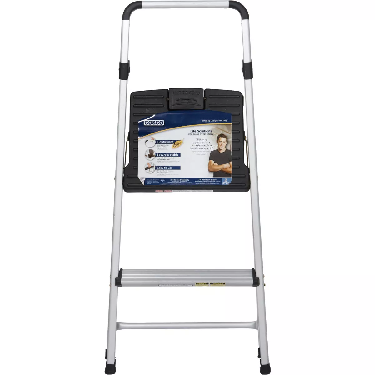 COSCO Lightweight 2-Step Folding Step Stool | Do it Best