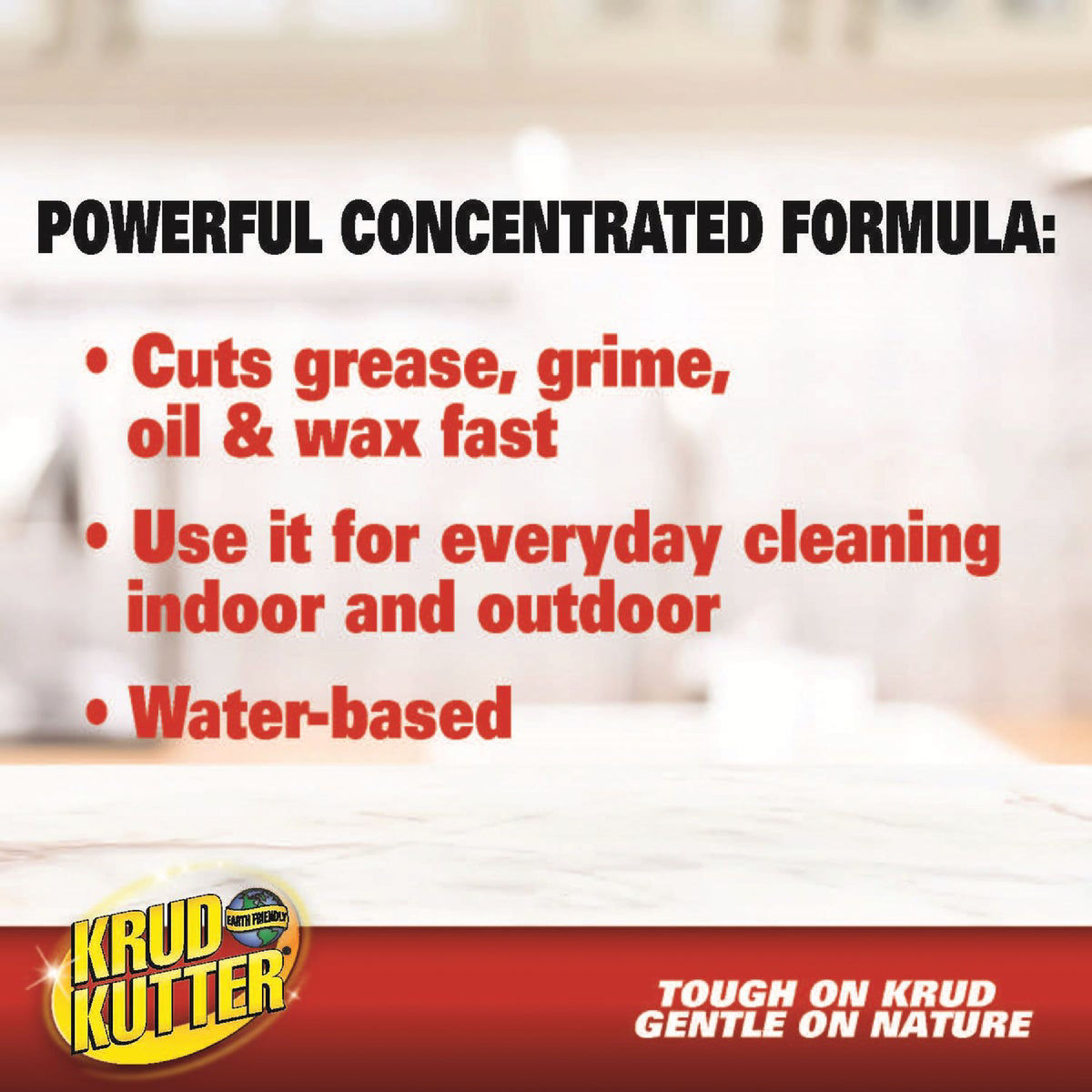 Krud Kutter 32 Oz. Super Concentrated Liquid Cleaner & Degreaser Stain ...