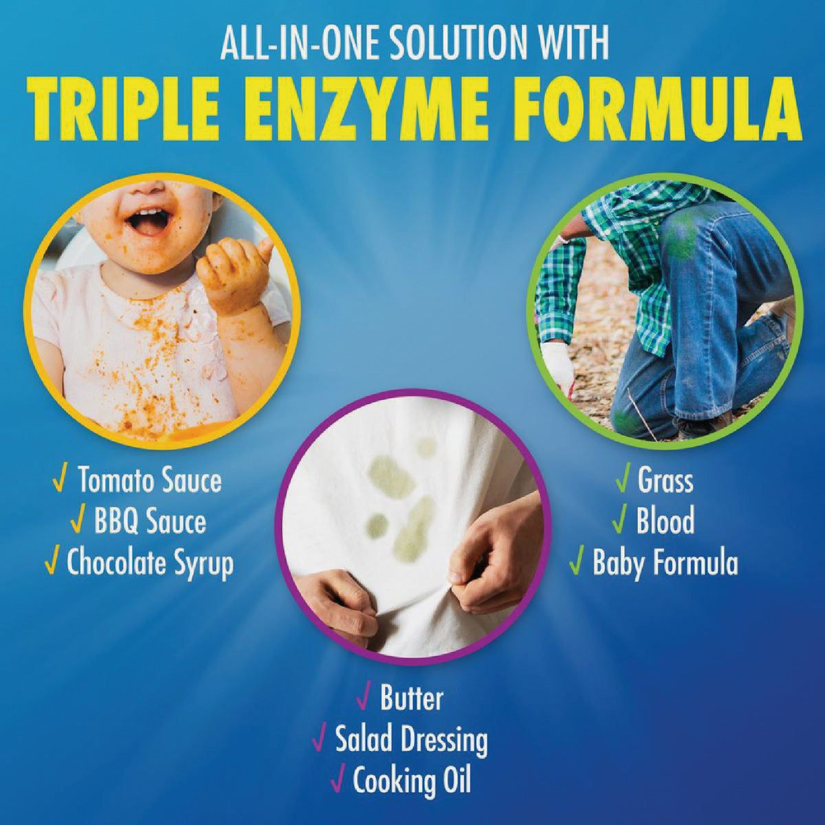 Zout 22 Oz. Stain Remover Triple Enzyme Spray | Do it Best