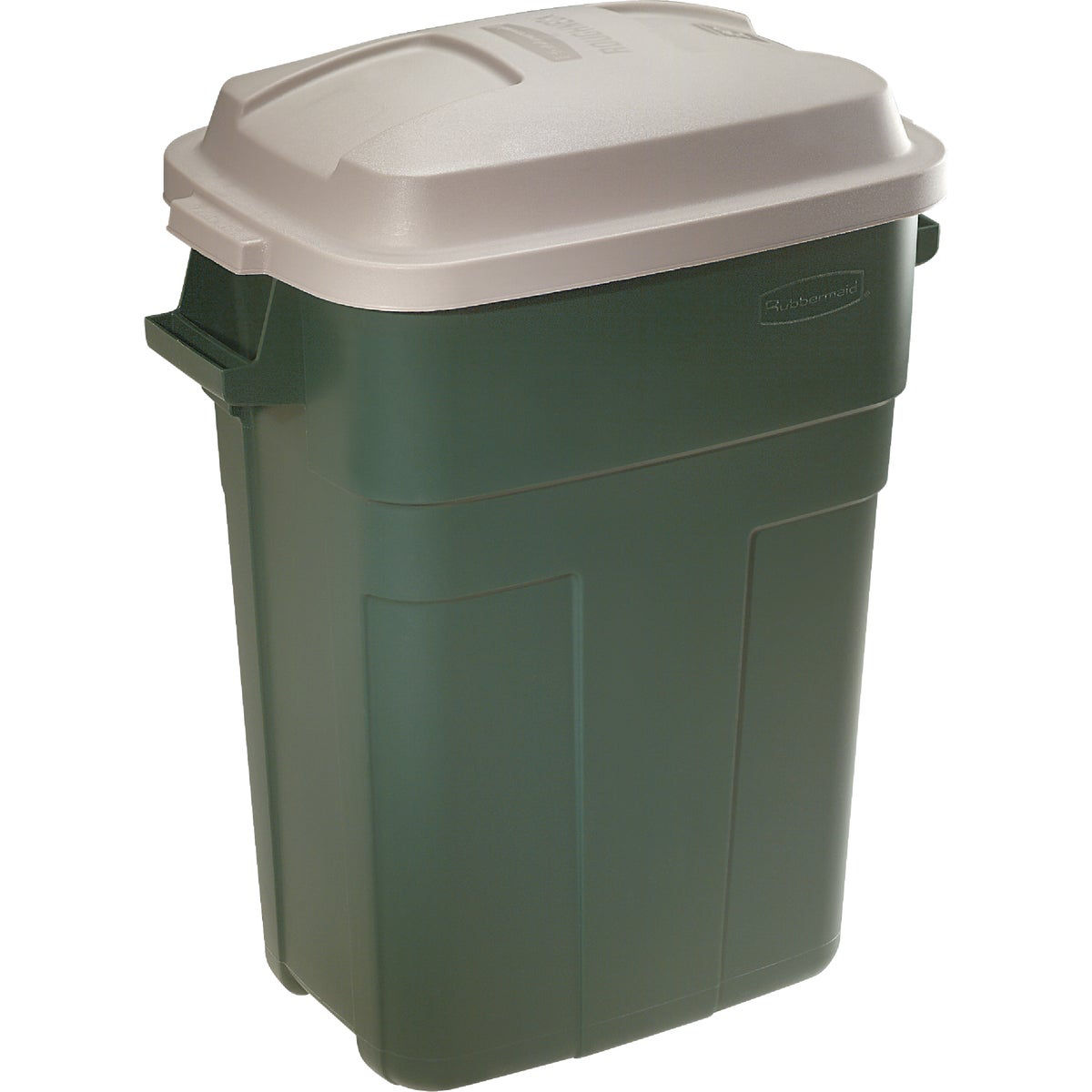 Rubbermaid Roughneck 30 Gal. Green Trash Can with Lid | Do it Best