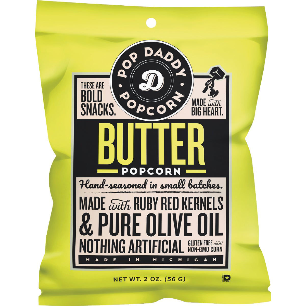 Pop Daddy 2 Oz. Natural Butter Popcorn | Do it Best