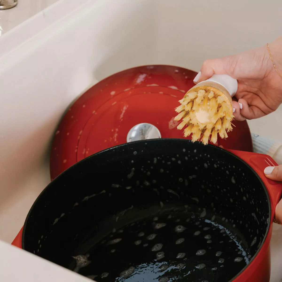 Nellie's Dish Stick Dishwashing Brush with 2 Dish Butter Soap Sticks ...