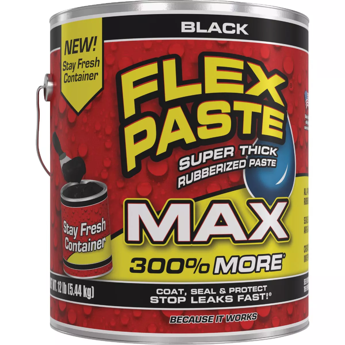 Flex Paste MAX 12 Lb. Black Sealer | Do it Best