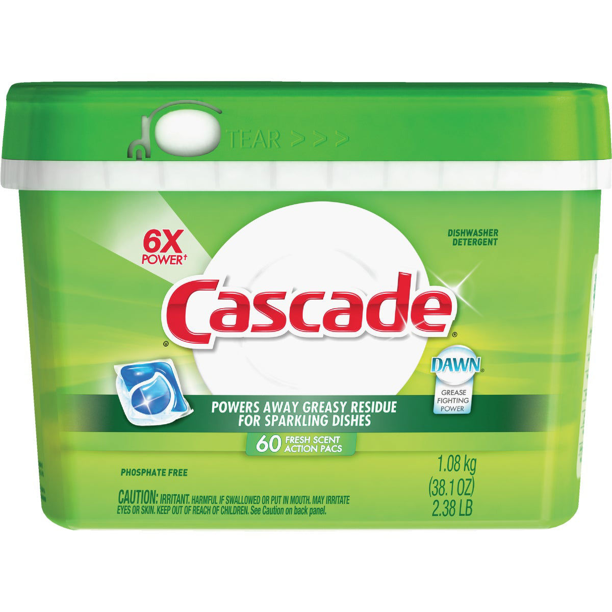 Cascade Action Pacs Fresh Dishwasher Detergent Tabs (60 Count) | Do it Best