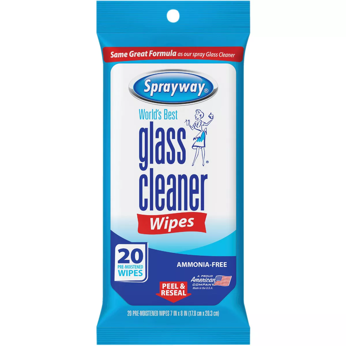 Sprayway Glass & Surface Cleaner Wipe (20-Count) | Do it Best