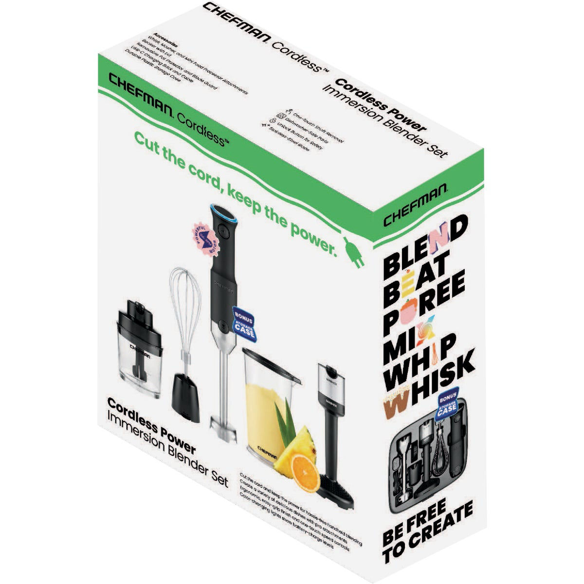 Chefman Cordless 5-In-1 Immersion Blender Set | Do it Best