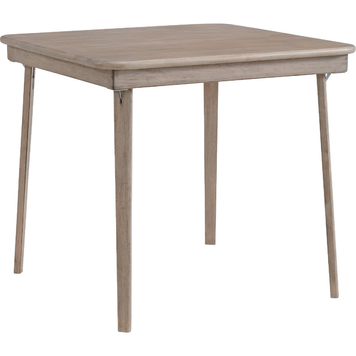 Stakmore 32 In. x 32 In. Driftwood Folding Straight Edge Table | Do it Best