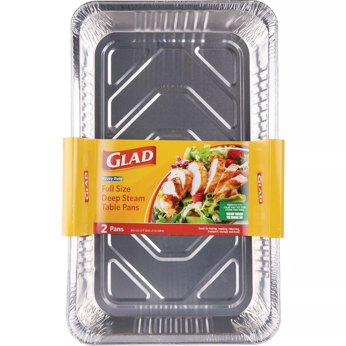 Glad Full Size Deep Steam Table Pan (2-Count) | True Value Hardware