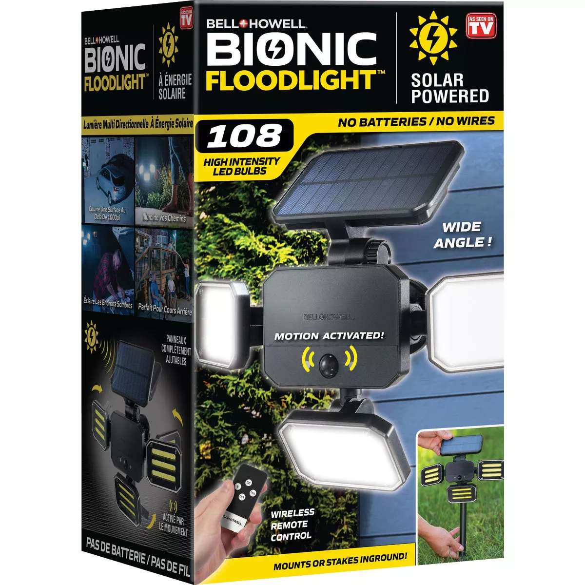 Bell+Howell Bionic Motion Activated Solar Floodlight | Do it Best