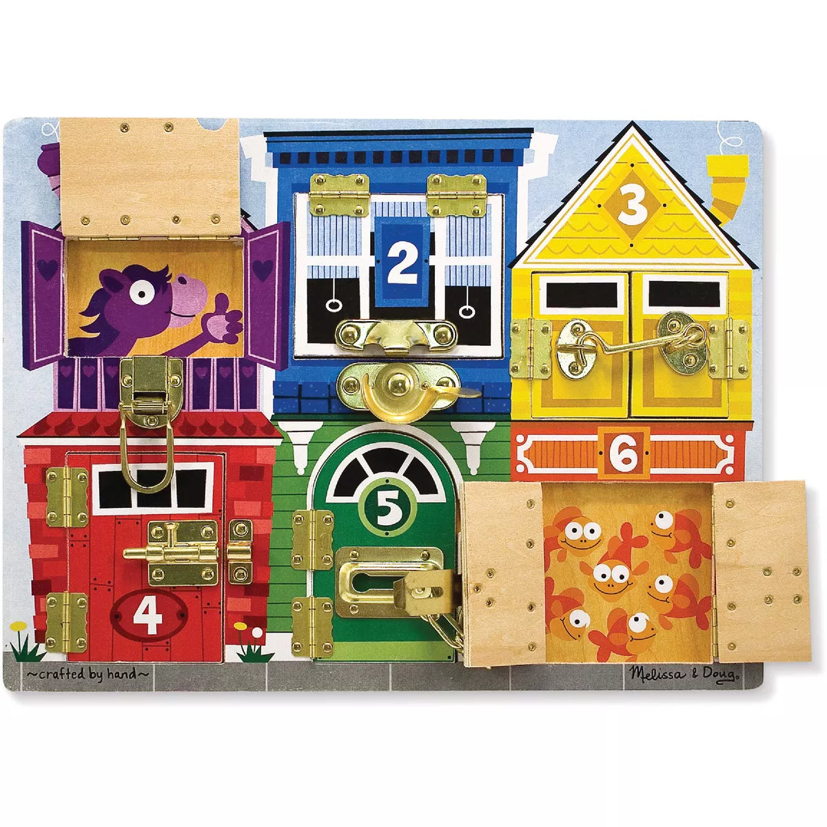 Melissa & Doug Latches Board | True Value Hardware