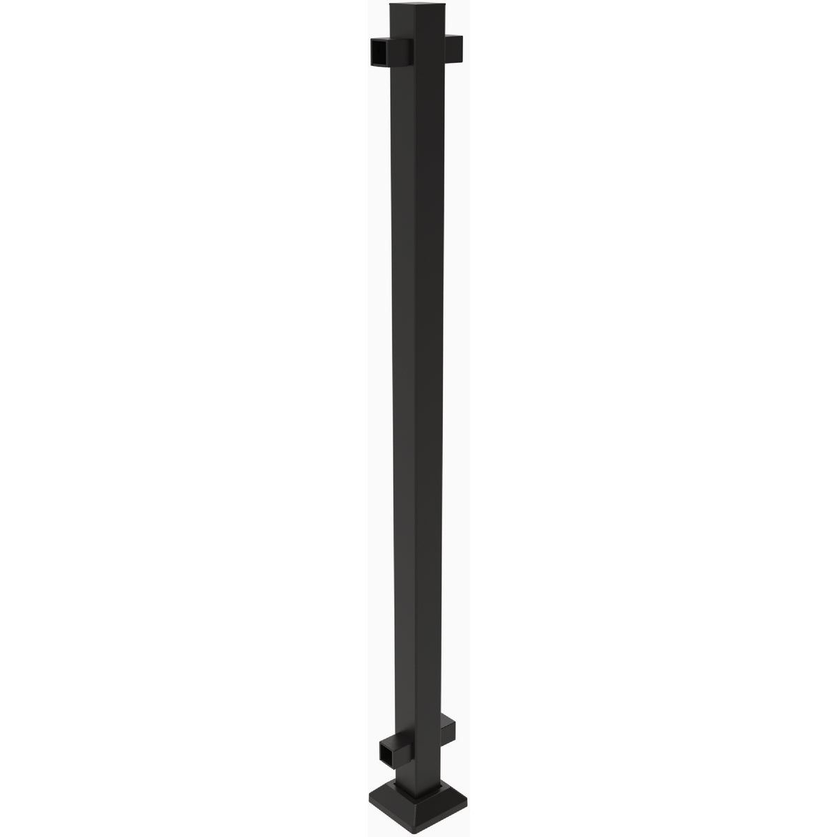 Fortress 2 In. x 45.5 In. Blacksand Steel Line Post | Do it Best