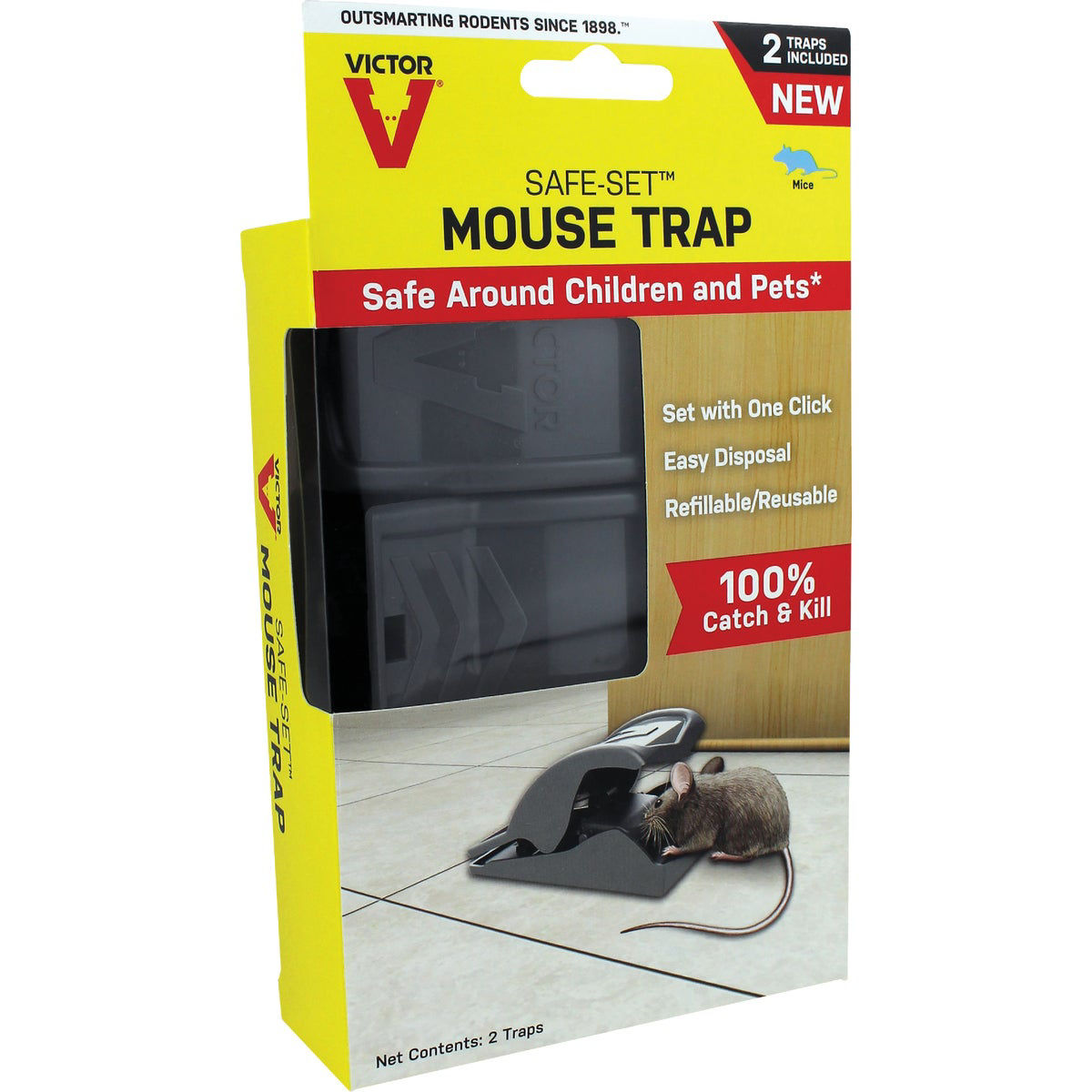 Victor Safe-Set Mouse Trap (2-Pack) | Do it Best