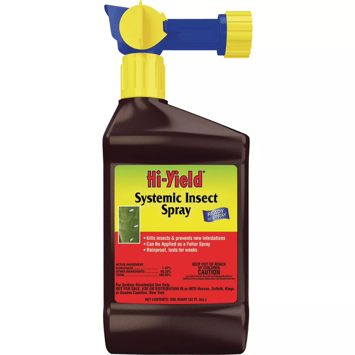 Hi-Yield 32 Oz. Ready To Spray Hose End Systemic Insect Killer | True ...
