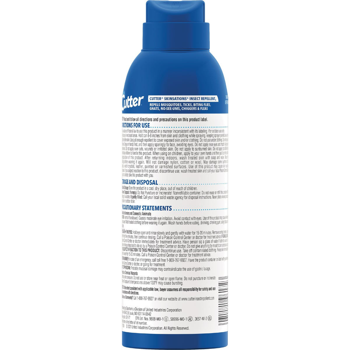 Cutter Skinsations 6 Oz. Insect Repellent Aerosol Spray | Do it Best