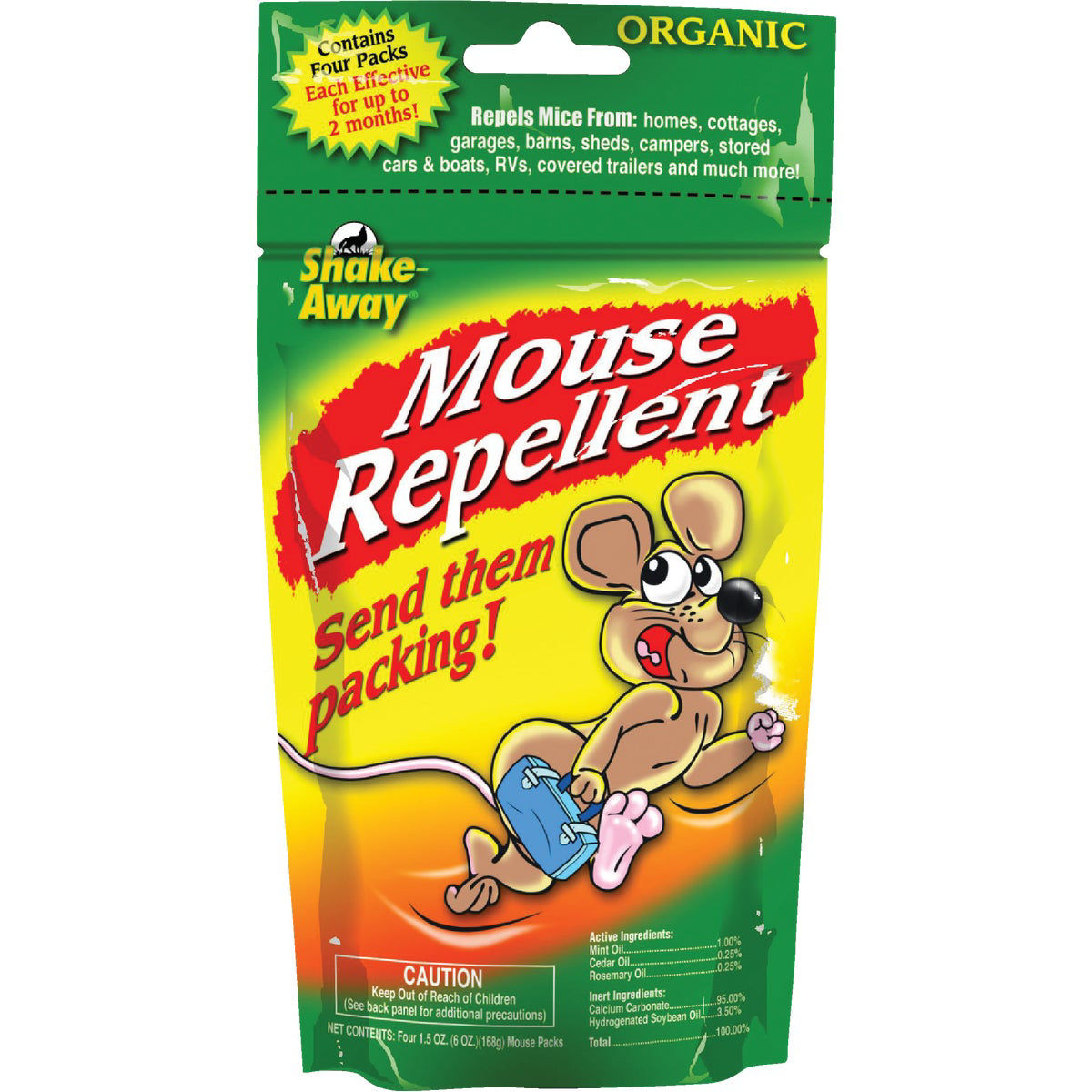 Shake Away 6 Oz. Granular Organic Mouse Repellent (4-Pack) | Do it Best
