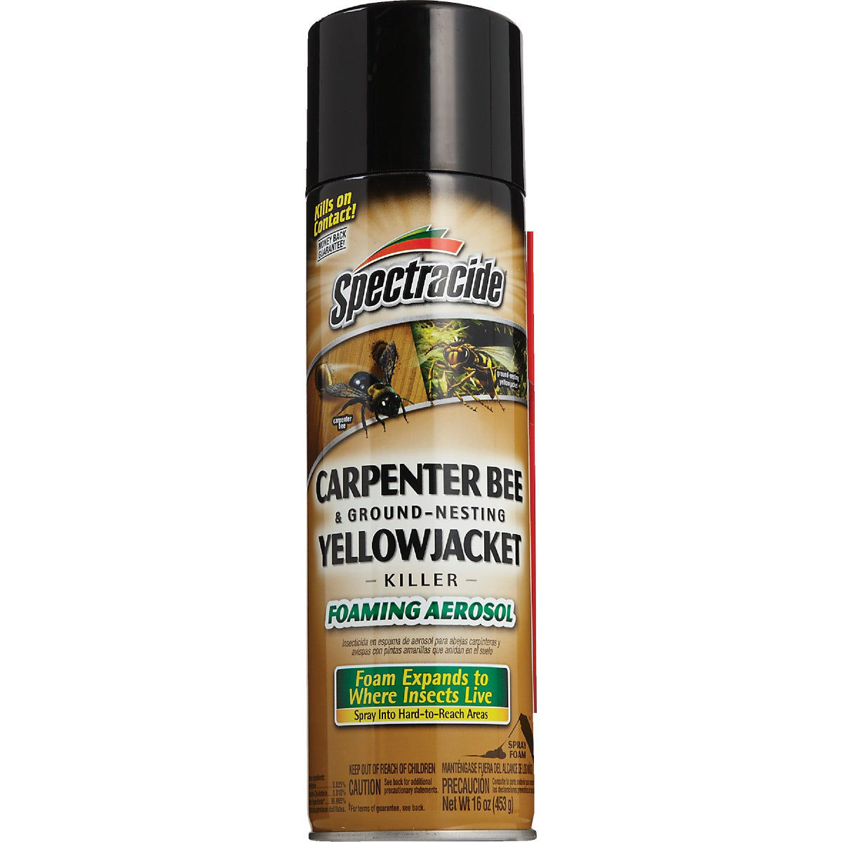 Spectracide 16 Oz. Aerosol Spray Carpenter Bee & Yellow Jacket Killer ...