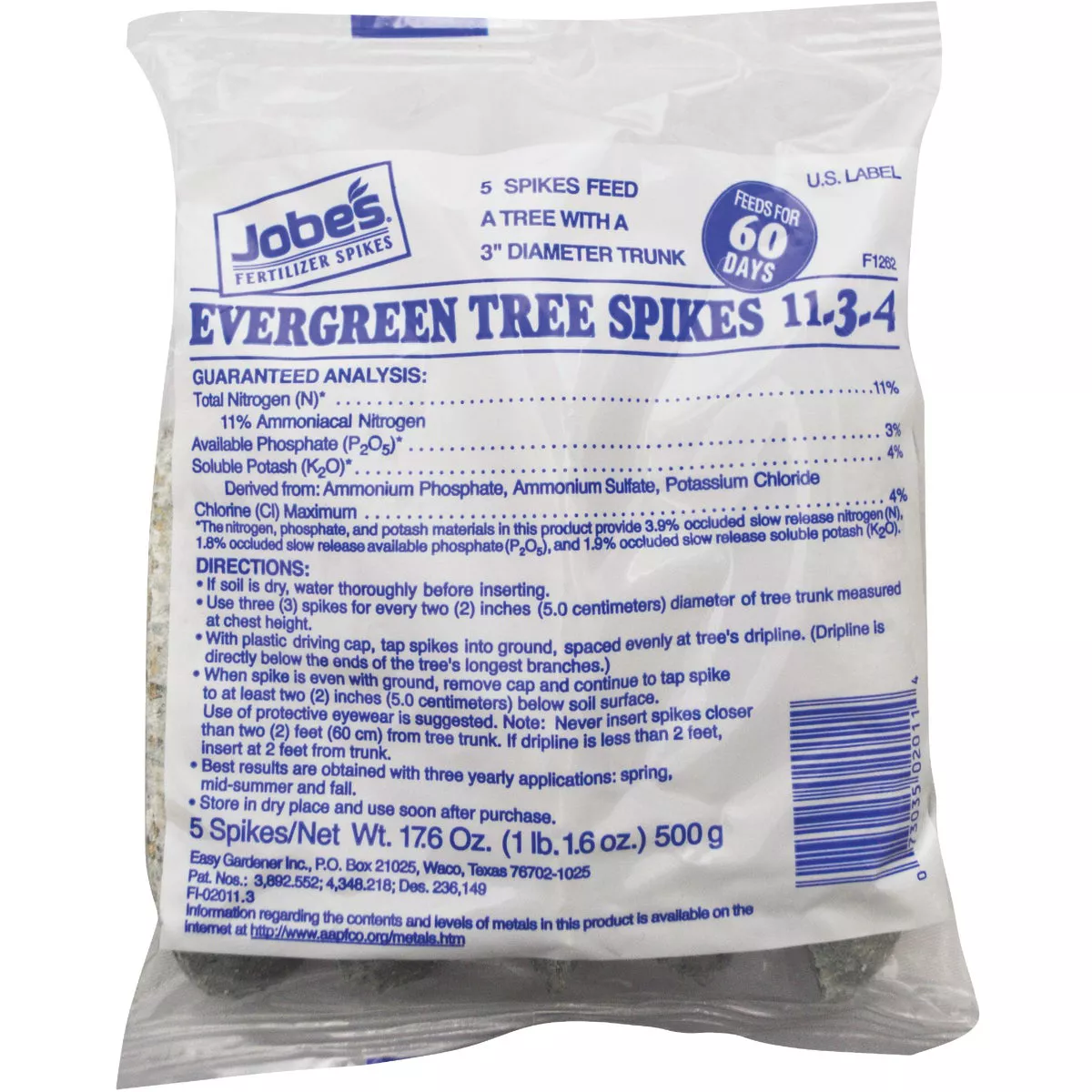 Jobe's 11-3-4 Evergreen Tree Spikes (5-Pack) | True Value Hardware