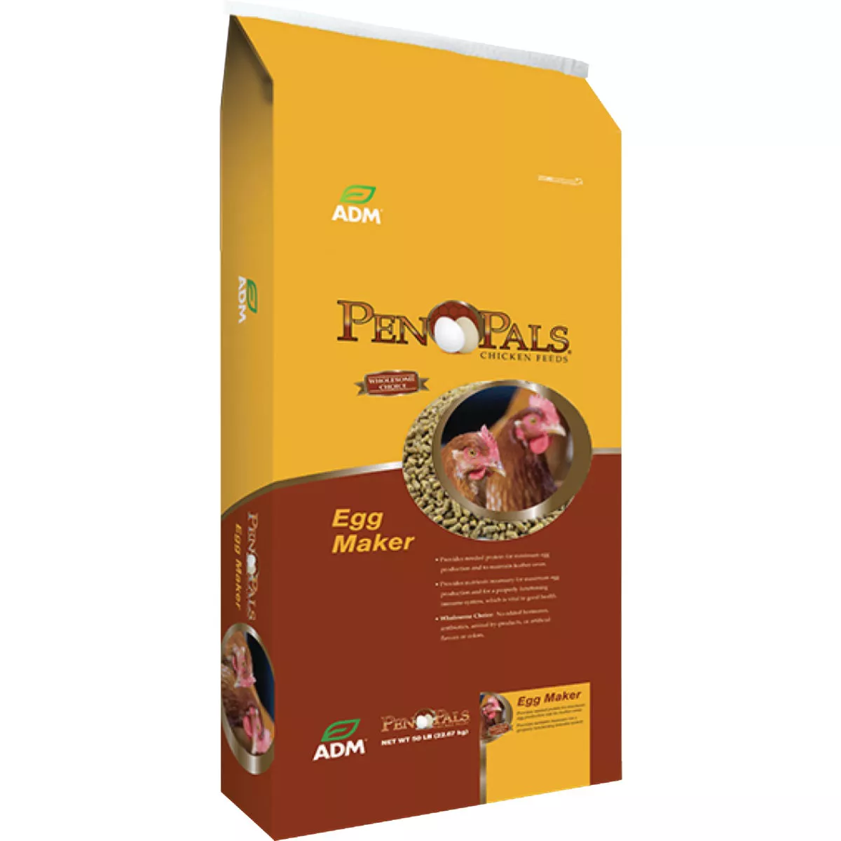 ADM Pen Pals 50 Lb. Egg Maker Chicken Feed Crumble | Do it Best