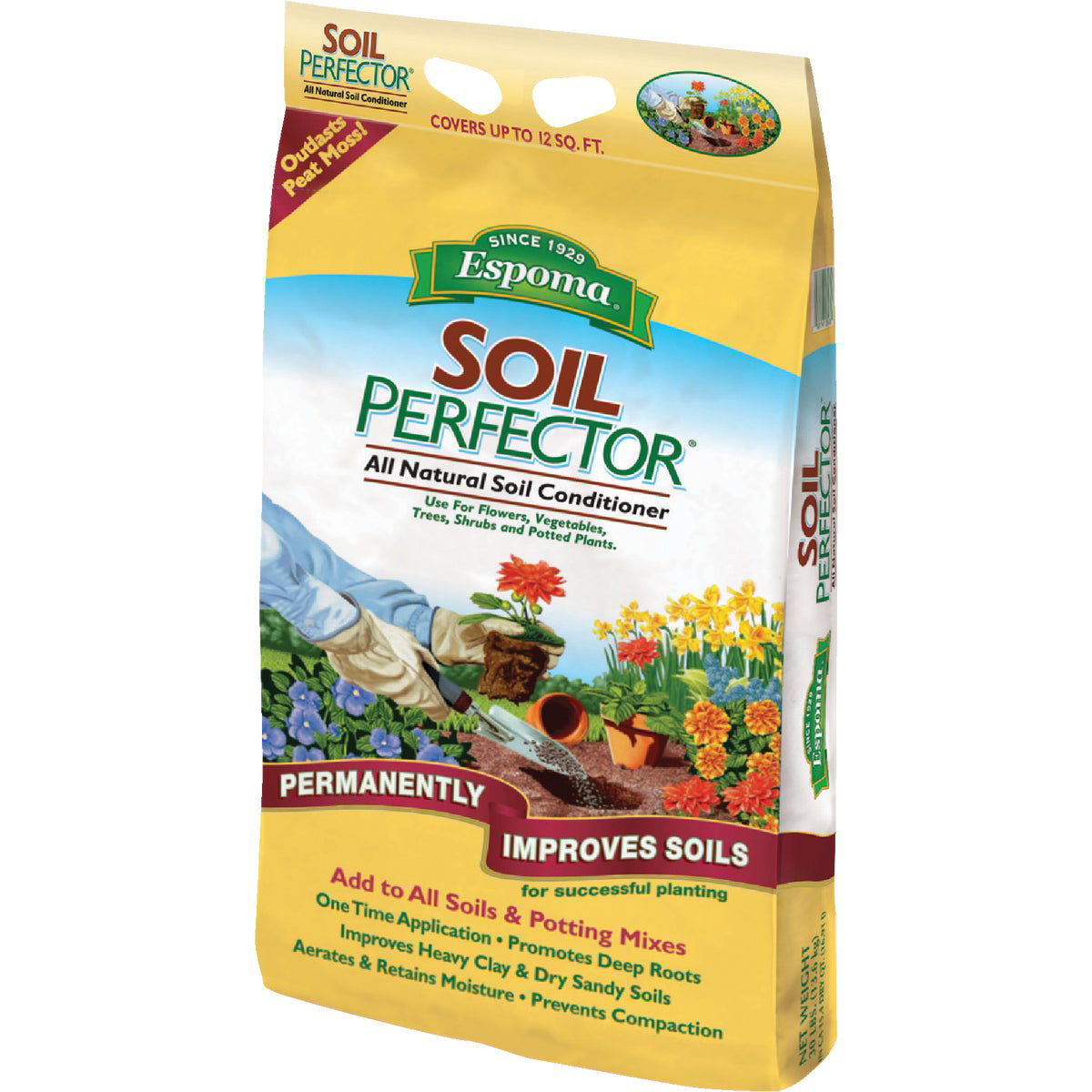 Espoma Soil Perfector 30 Lb. 12 Sq. Ft. Coverage Organic Soil ...